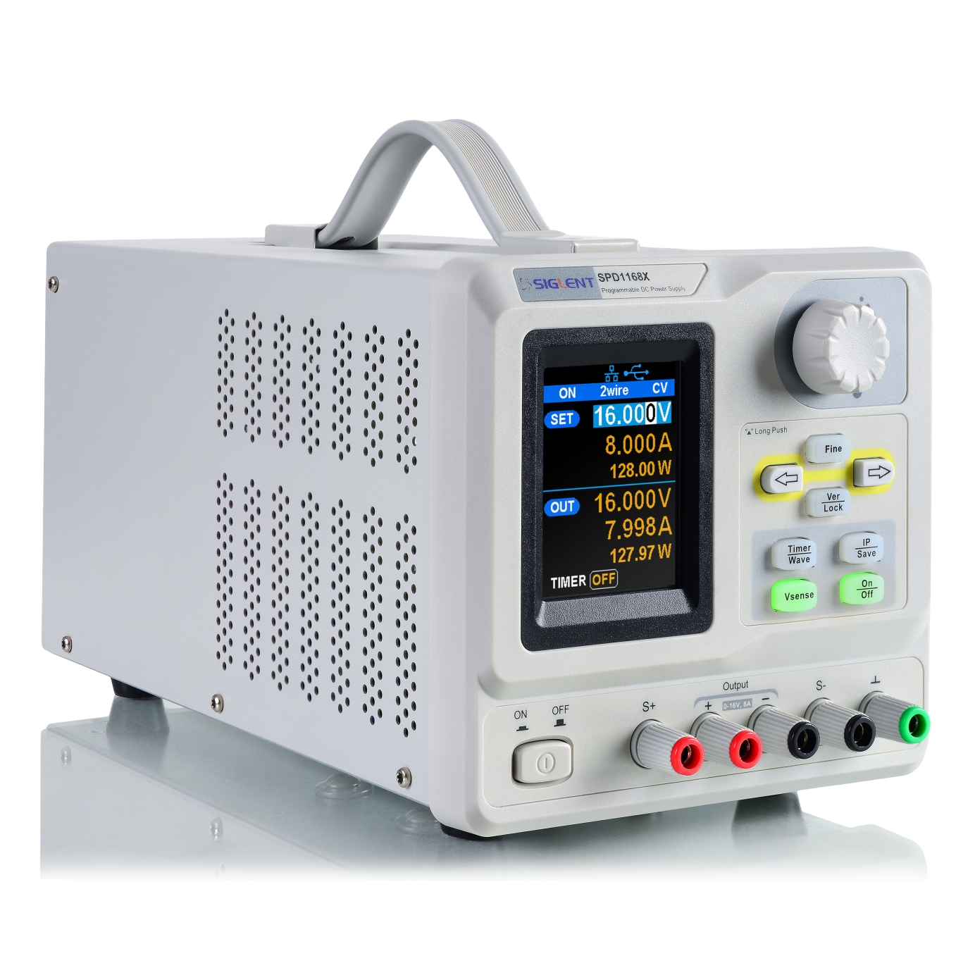 Sursa DC de precizie, lineara, programabila, cu o iesire (16V / 8A ...