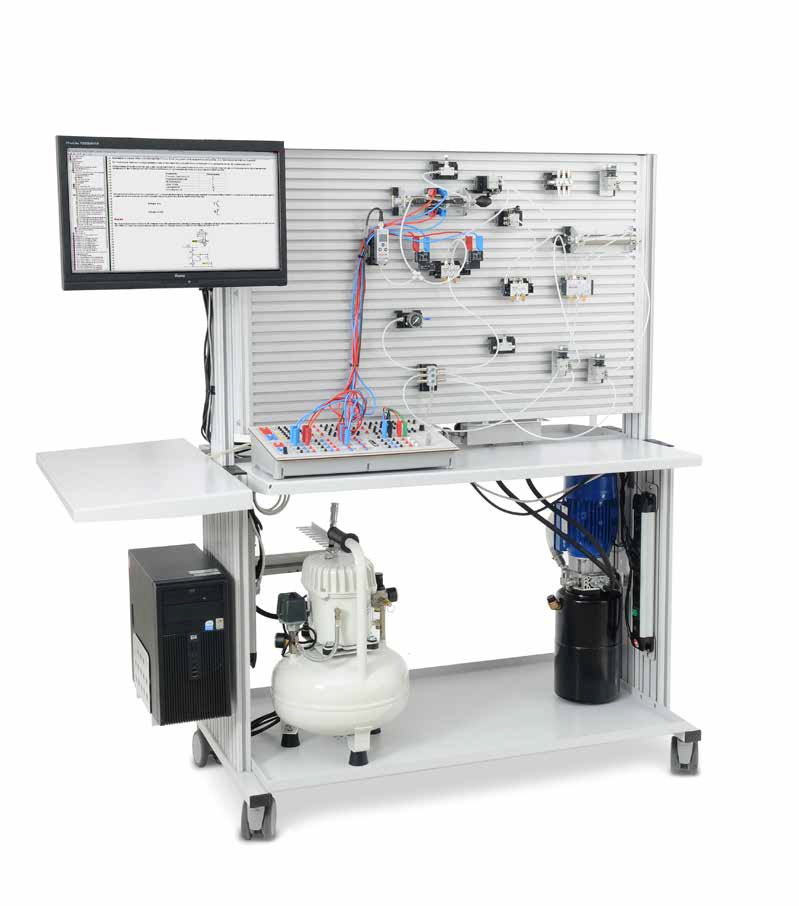 Pneumatics and electropneumatics - Lucas Nuelle systems - Techno Volt